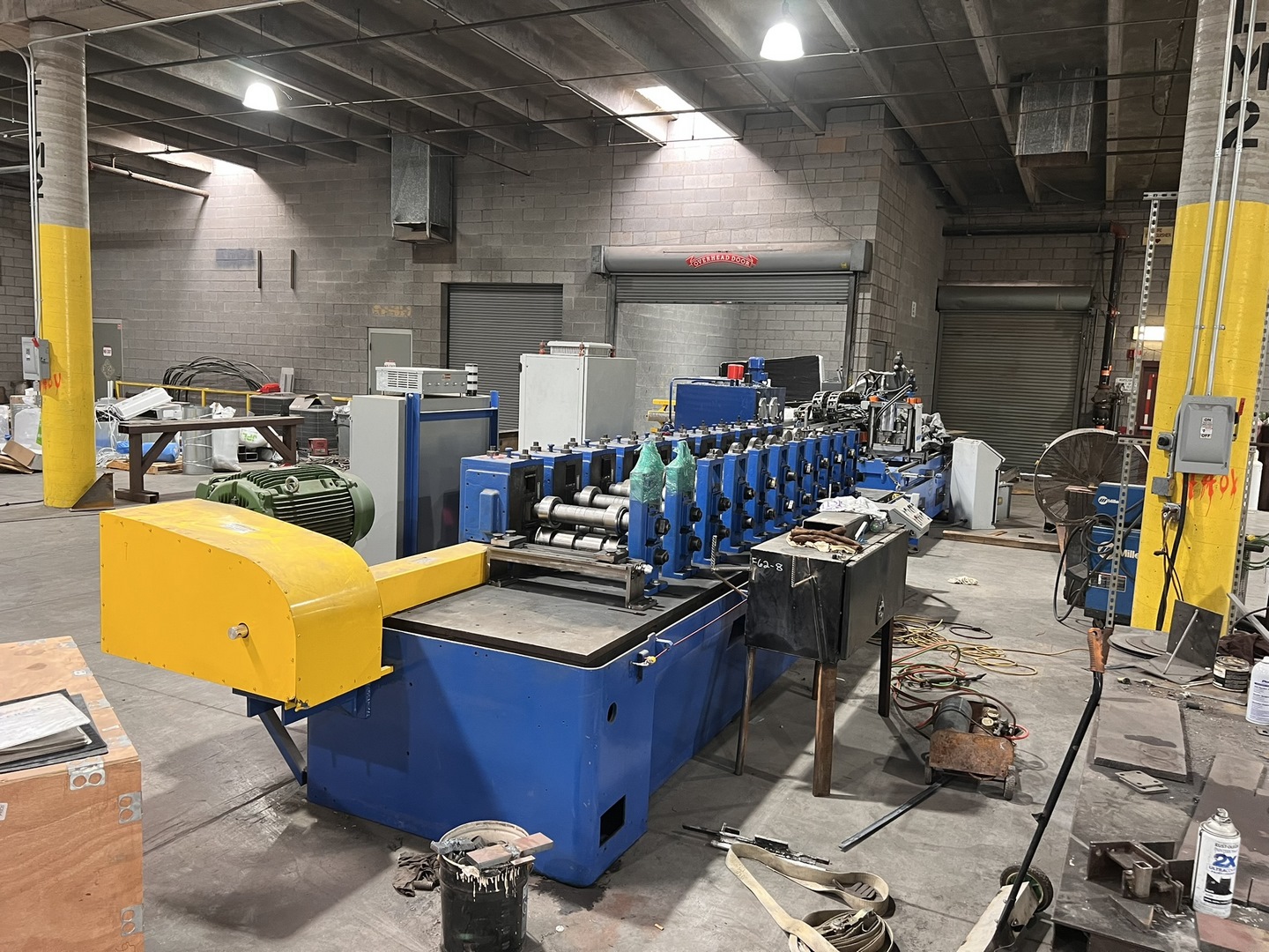 ERW Tech C Purlins Roll Forming Line 12 Station – Year 2021 – Cncbul.co.uk