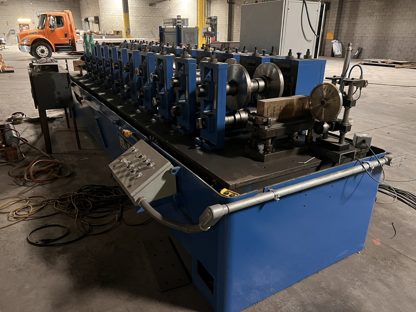 ERW Tech C Purlins Roll Forming Line 12 Station – Year 2021 – Cncbul.co.uk