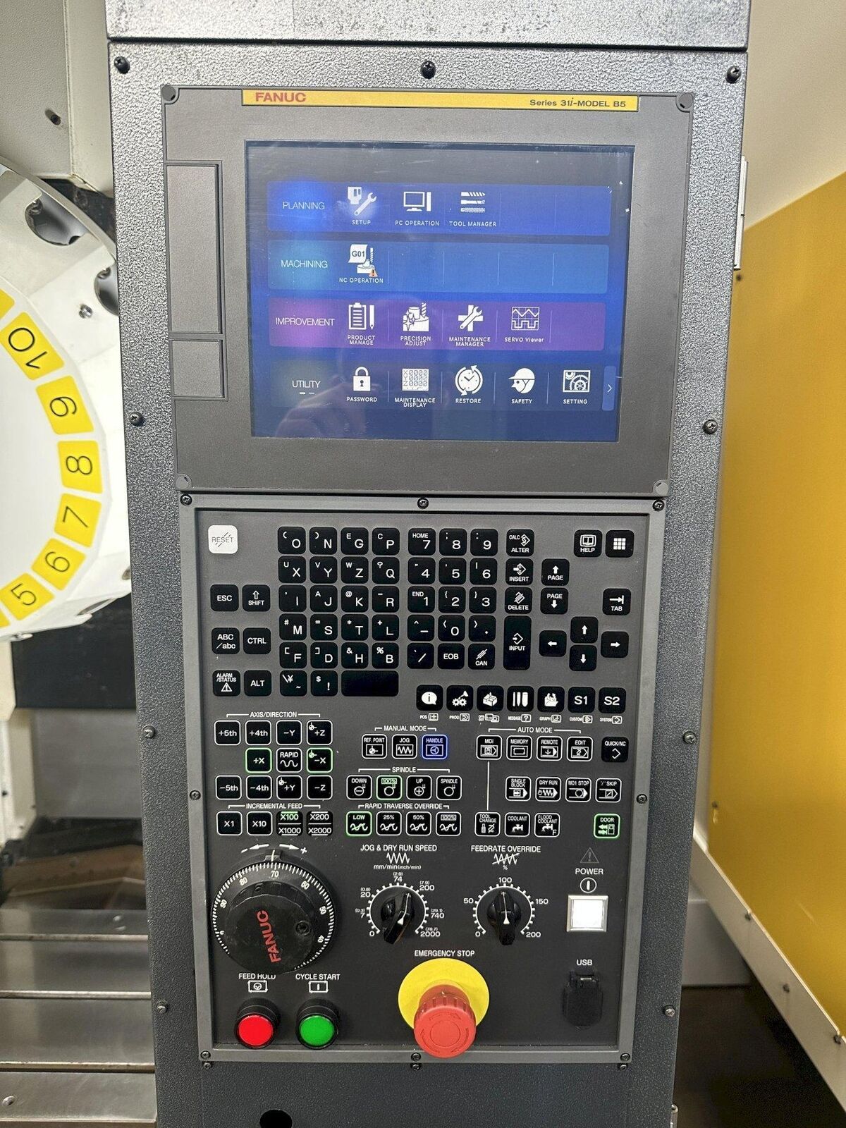 Fanuc Robodrill a-D21MiB5 CNC Tapping Center – Year 2017 – Cncbul.co.uk