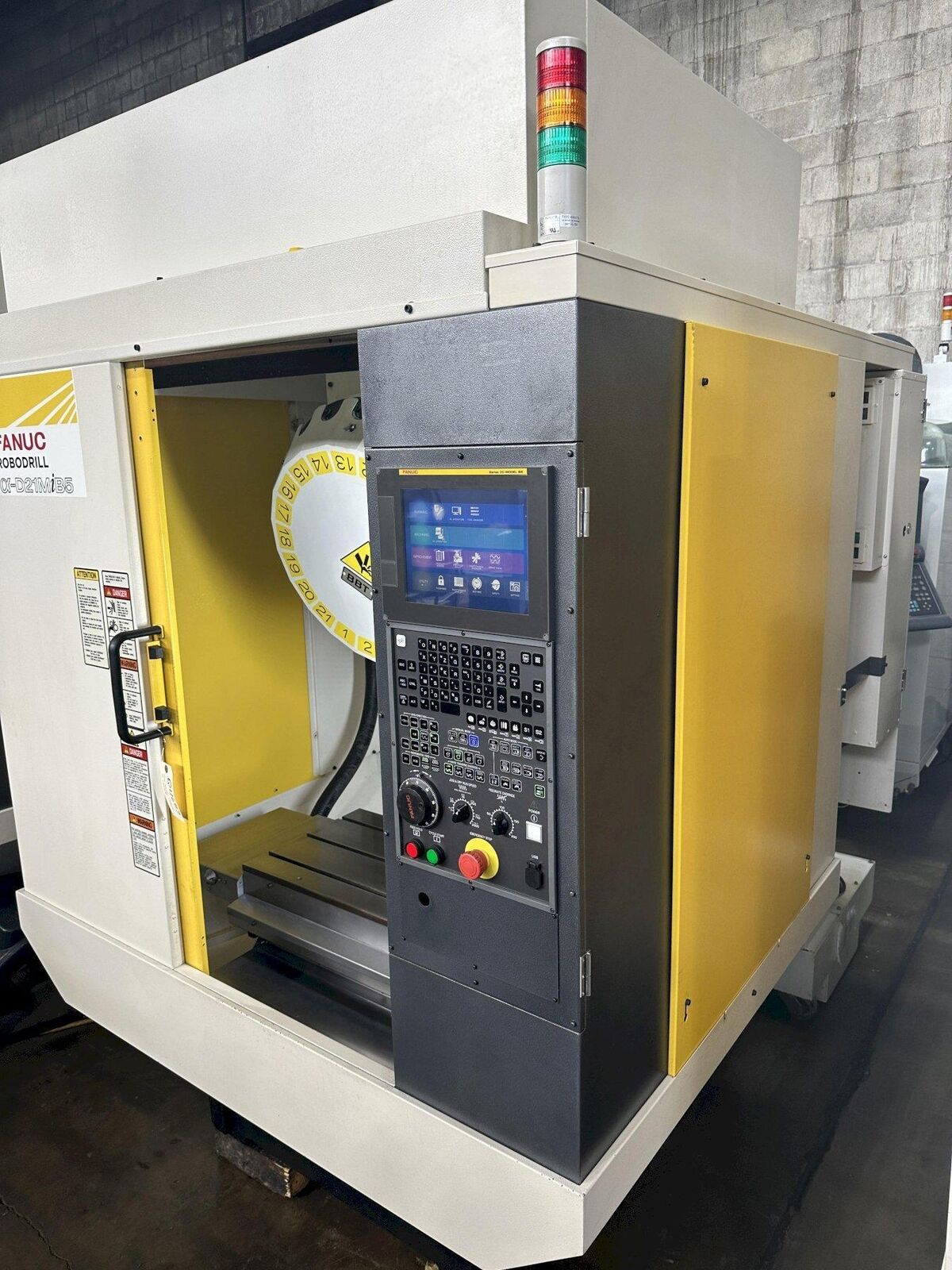 Fanuc Robodrill a-D21MiB5 CNC Tapping Center – Year 2017 – Cncbul.co.uk