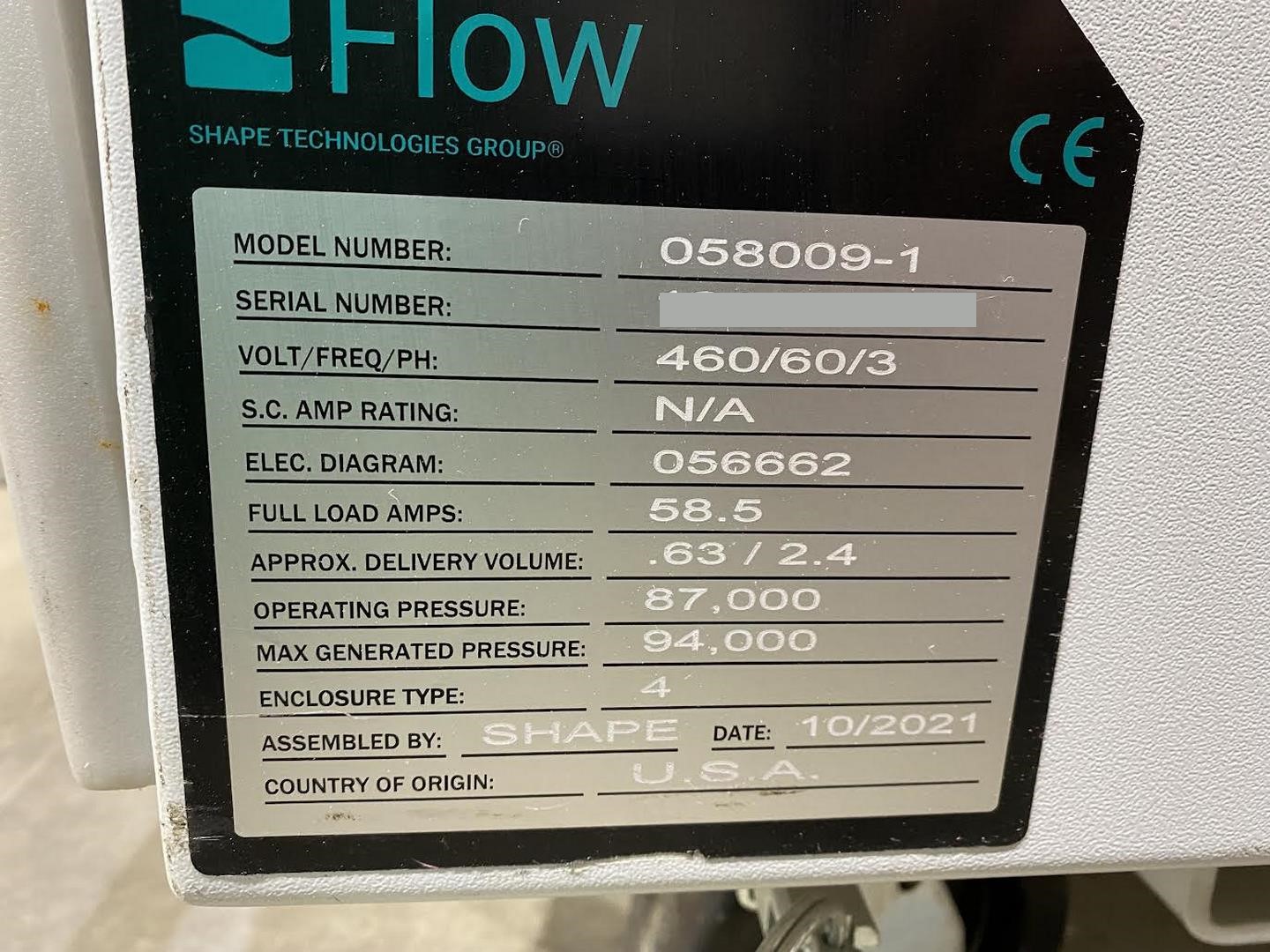 Flow Mach 500 4060 CNC Waterjet – Year 2021 – Cncbul.co.uk