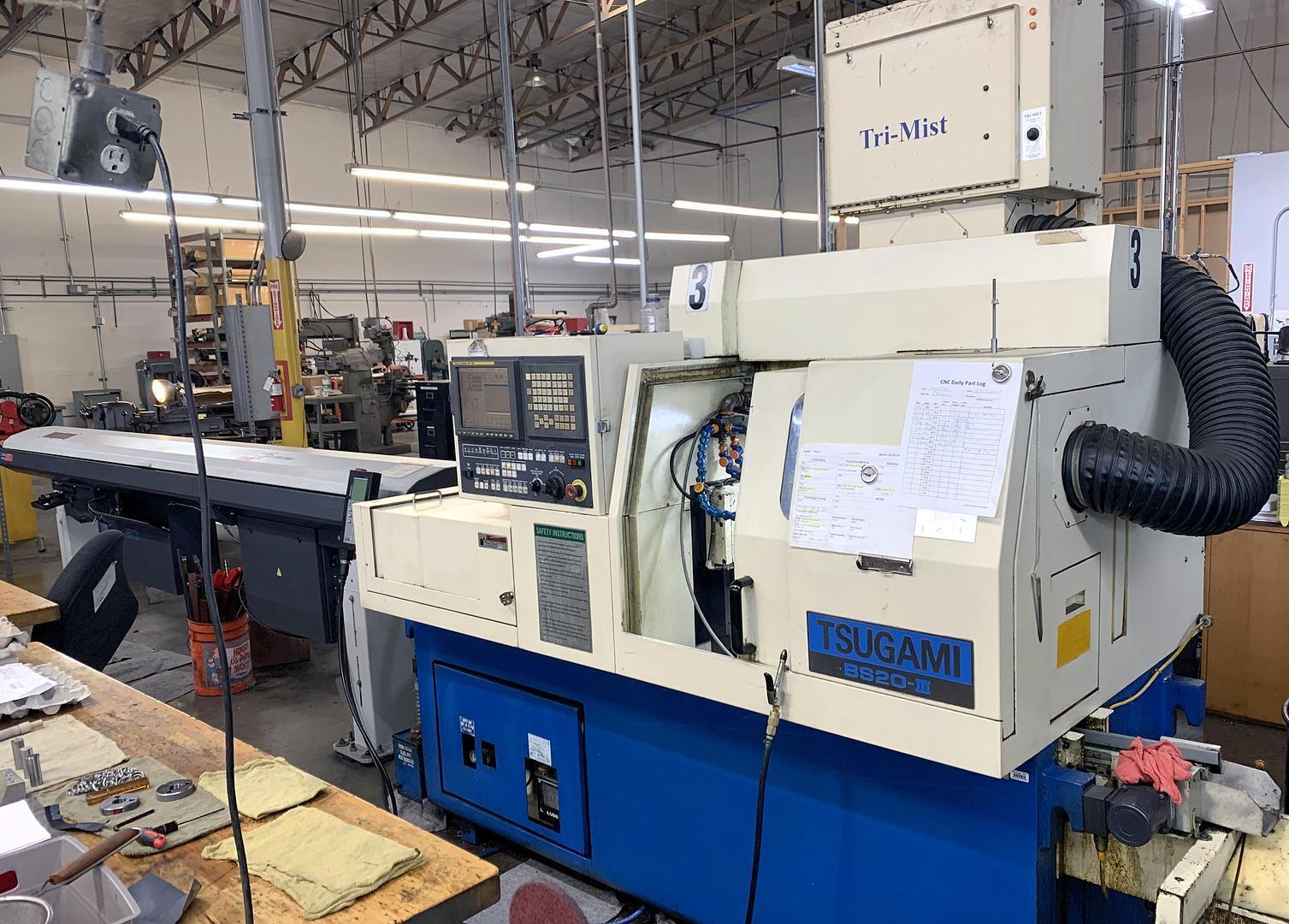 Tsugami BS20(C)-III CNC Swiss Lathe – Year 2006 – Cncbul.com