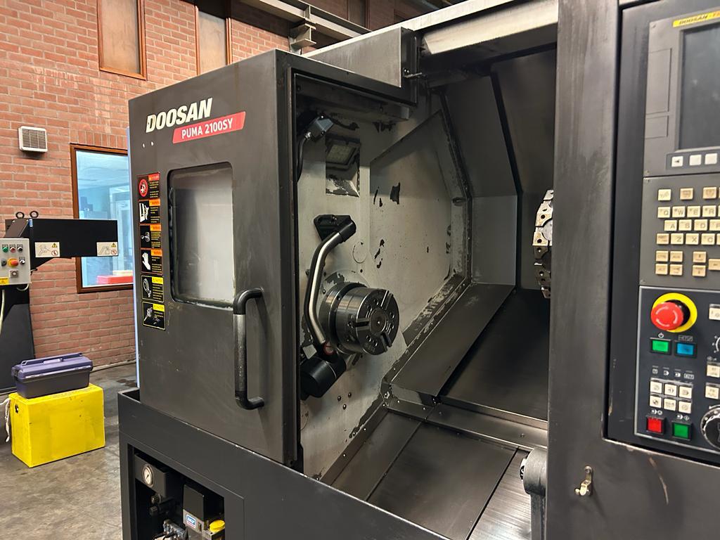 DOOSAN Puma 2100 SY – Year 2014 – Cncbul.co.uk