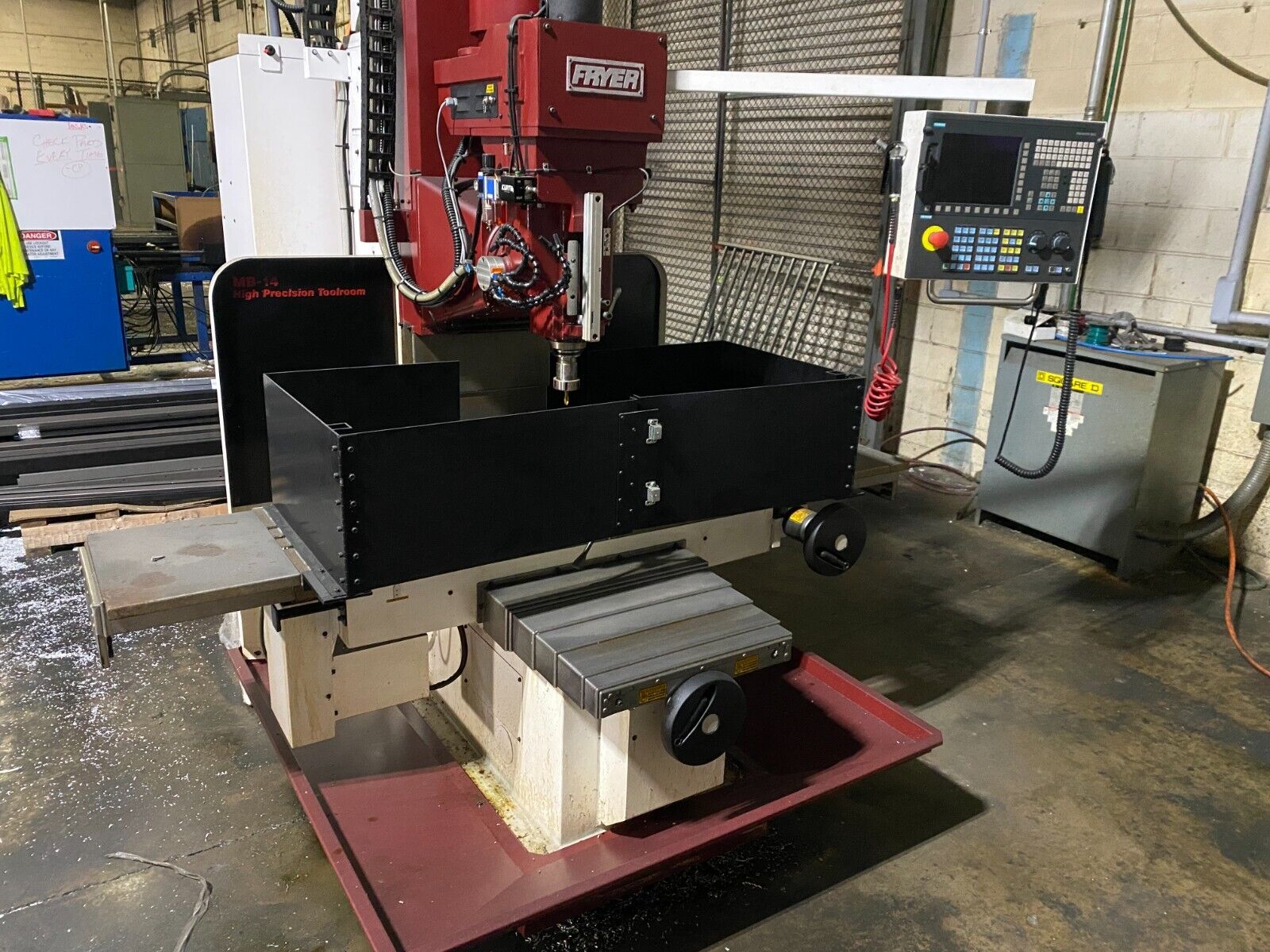 Fryer Mb 14q Toolroom Bed Mill With Manual Quill Head Year 2020