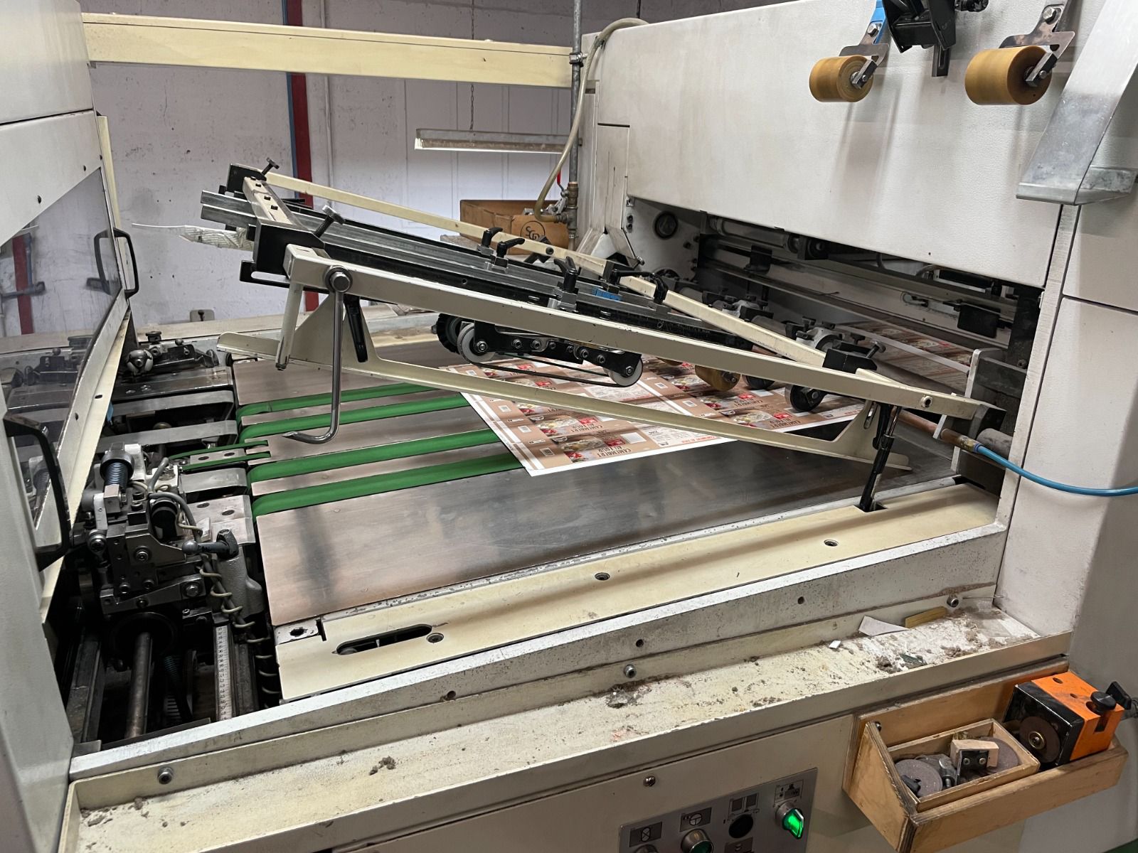 BOBST S.A. Switzerland SP 102 E II Automatic Die Cutter – Year 2000 ...