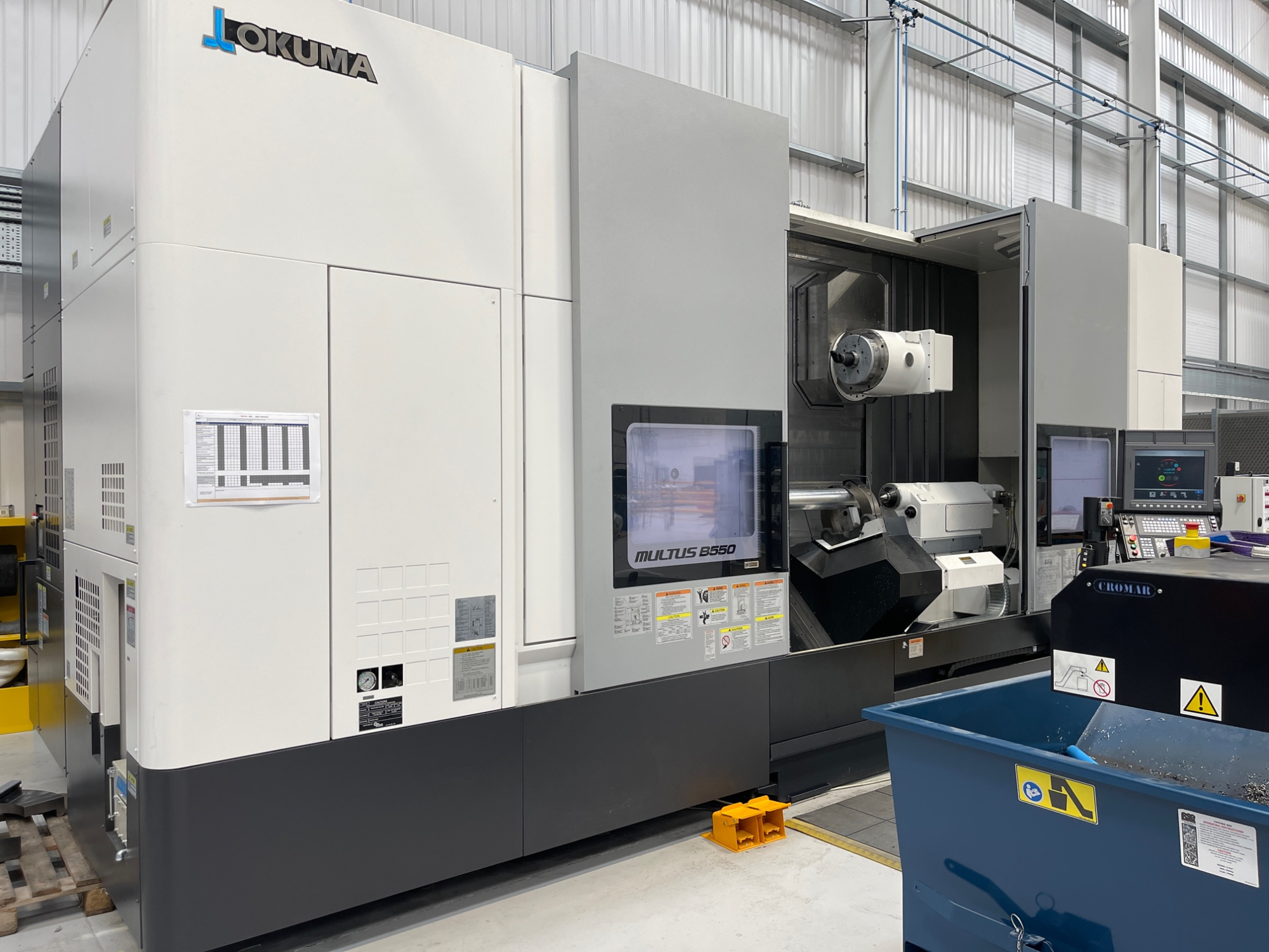 Okuma Multus B550 CNC MultiTasking Machine – Year 2023 – Cncbul.co.uk
