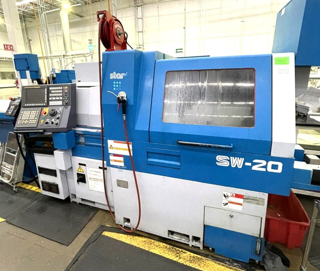 STAR SW-20 CNC Swiss Lathe – Year 2015 – Cncbul.co.uk