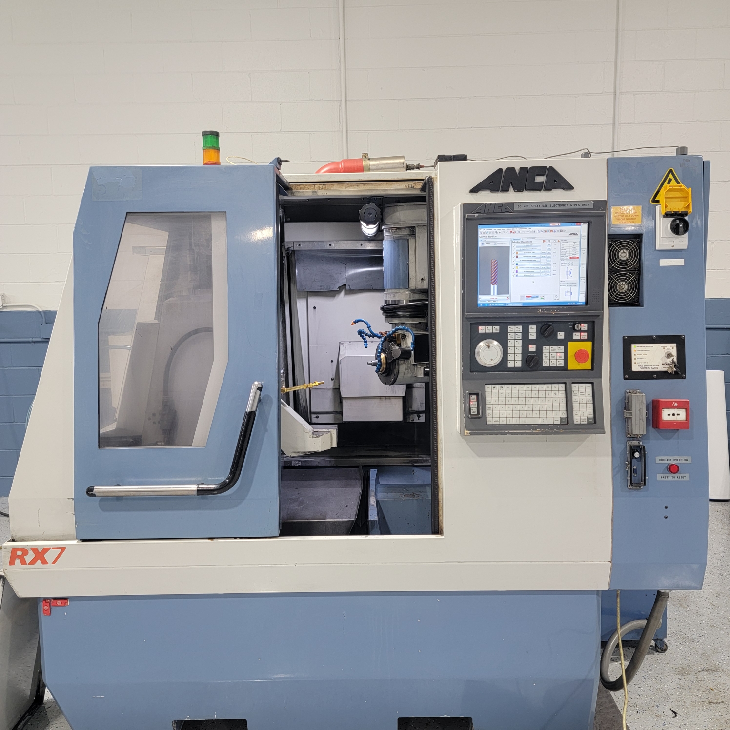 ANCA RX7 CNC Tool Grinder Machine with Auto Loader – Year 2006 – Cncbul ...