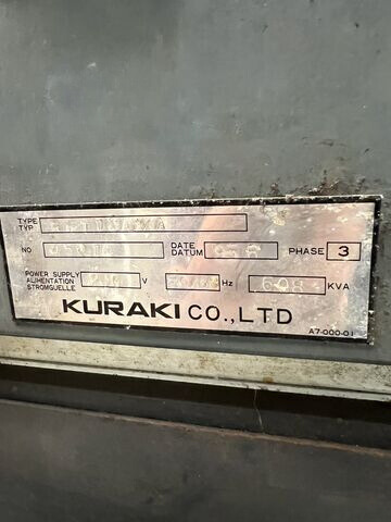 KURAKI KBT 13DXA CNC Table Type Boring Machine – Year 1995 – Cncbul.co.uk