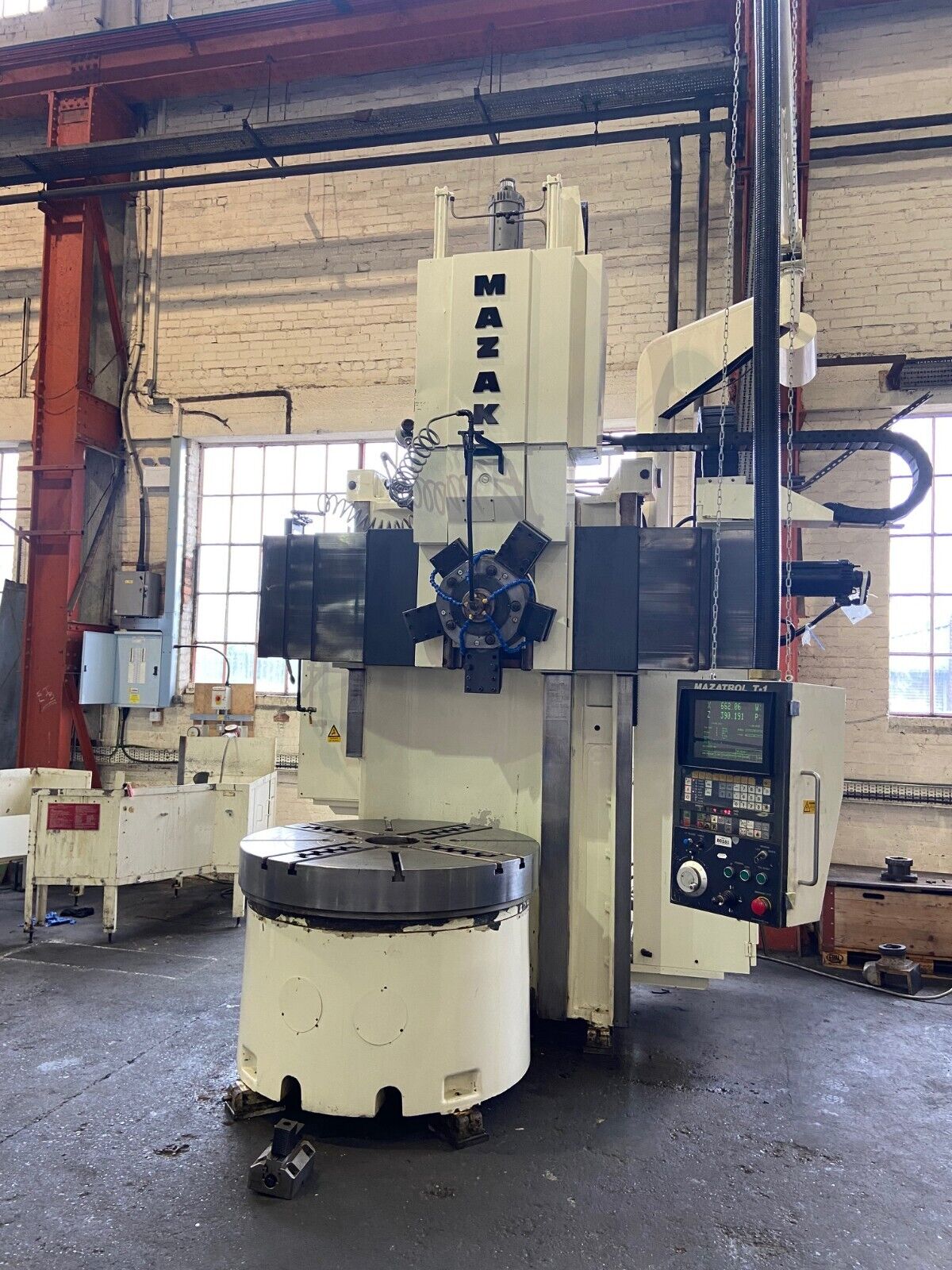Mazak VT-16 Mega Turn CNC Vertical Turning Boring Machine – Cncbul.co.uk