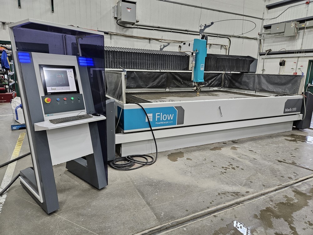 Flow Mach 500 4020 CNC Waterjet – Year 2017 – Cncbul.co.uk