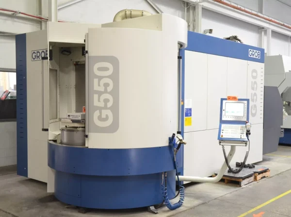 Grob G550 CNC 5-Axis High Speed Horizontal Machining Center – Year 2014 ...