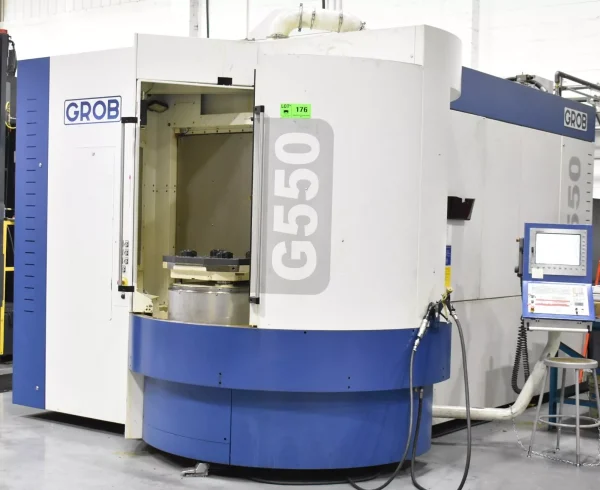 Grob G550 CNC 5-Axis High Speed Horizontal Machining Center – Year 2014 ...