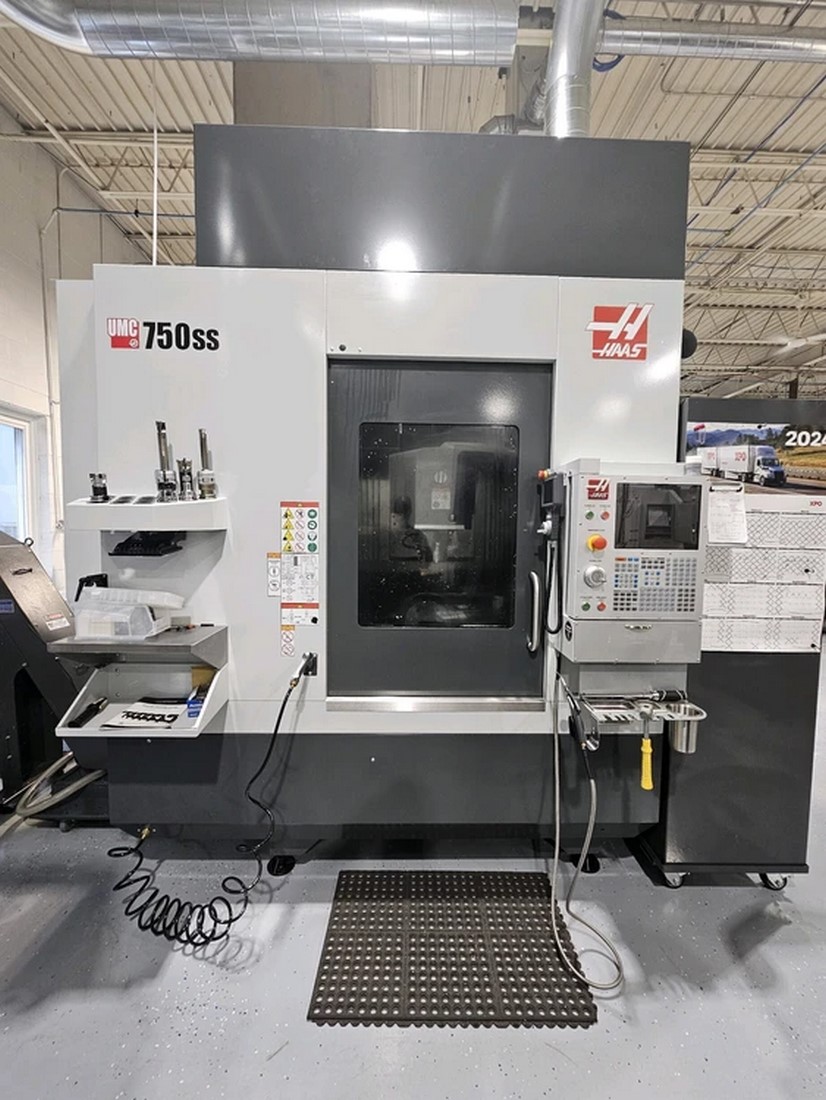 Haas UMC-750SS CNC 5-Axis Vertical Machining Center – Year 2023 ...