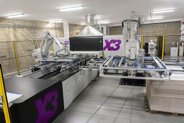 INCA Onset X3 UV Digital Print Machine with Dual Robot Automation- Year ...