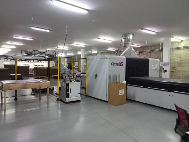 INCA Onset X3 UV Digital Print Machine with Dual Robot Automation- Year ...