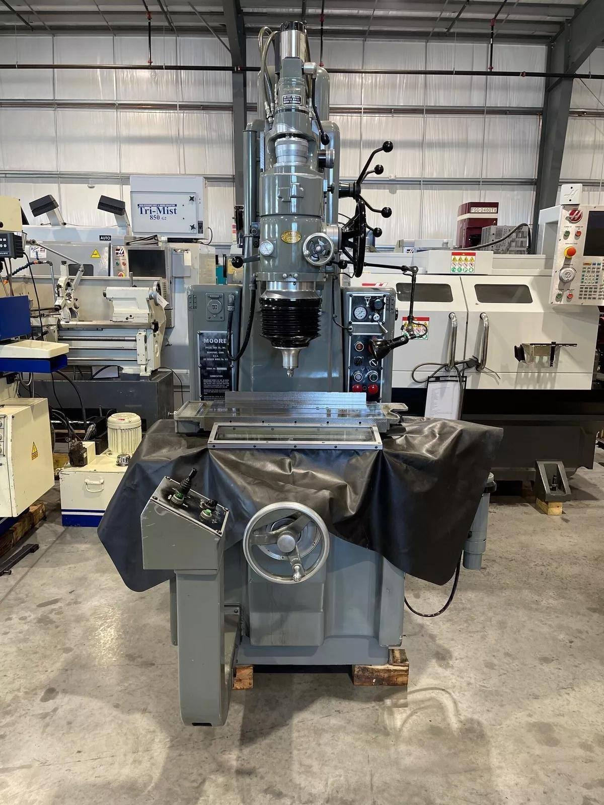 MOORE G-18 JIG Grinder Machine – Year 1983 – Cncbul.co.uk