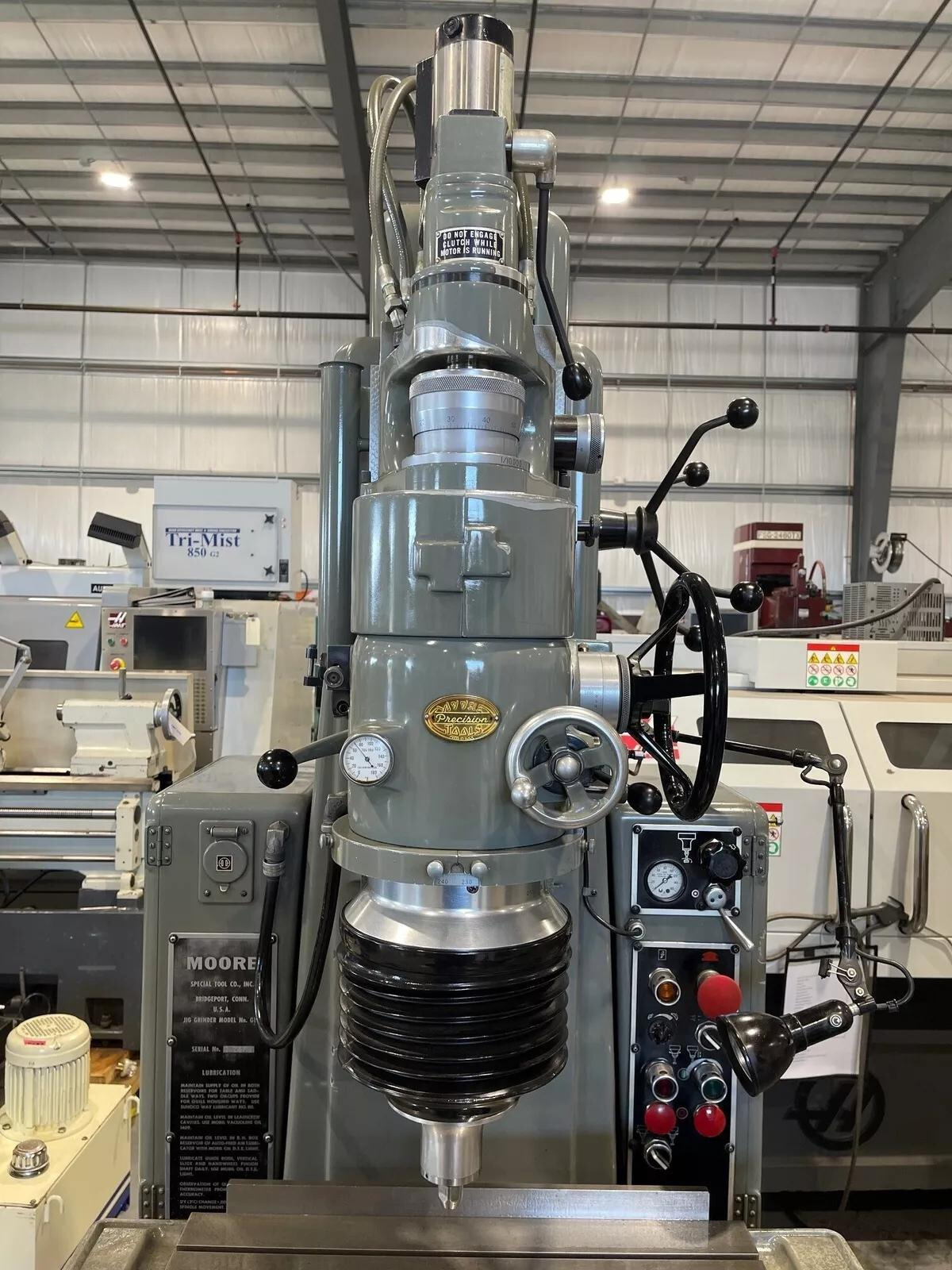 MOORE G-18 JIG Grinder Machine – Year 1983 – Cncbul.co.uk