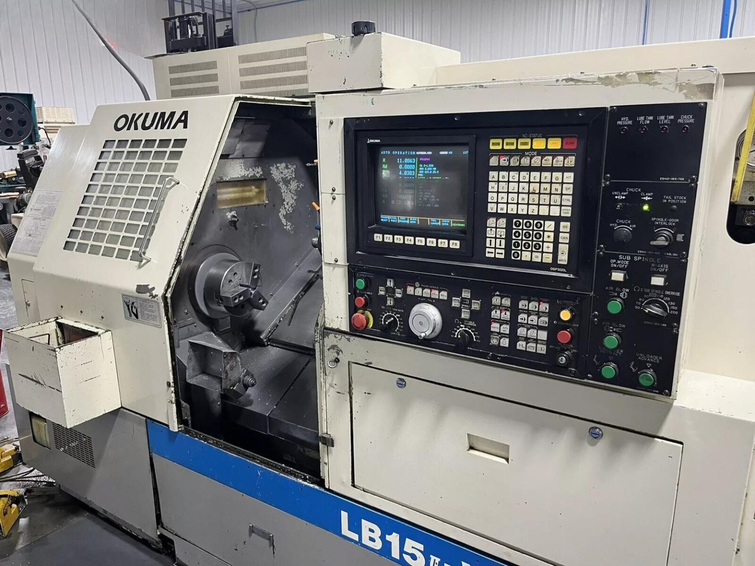 Okuma LB15 II-W CNC Lathe – Cncbul.co.uk