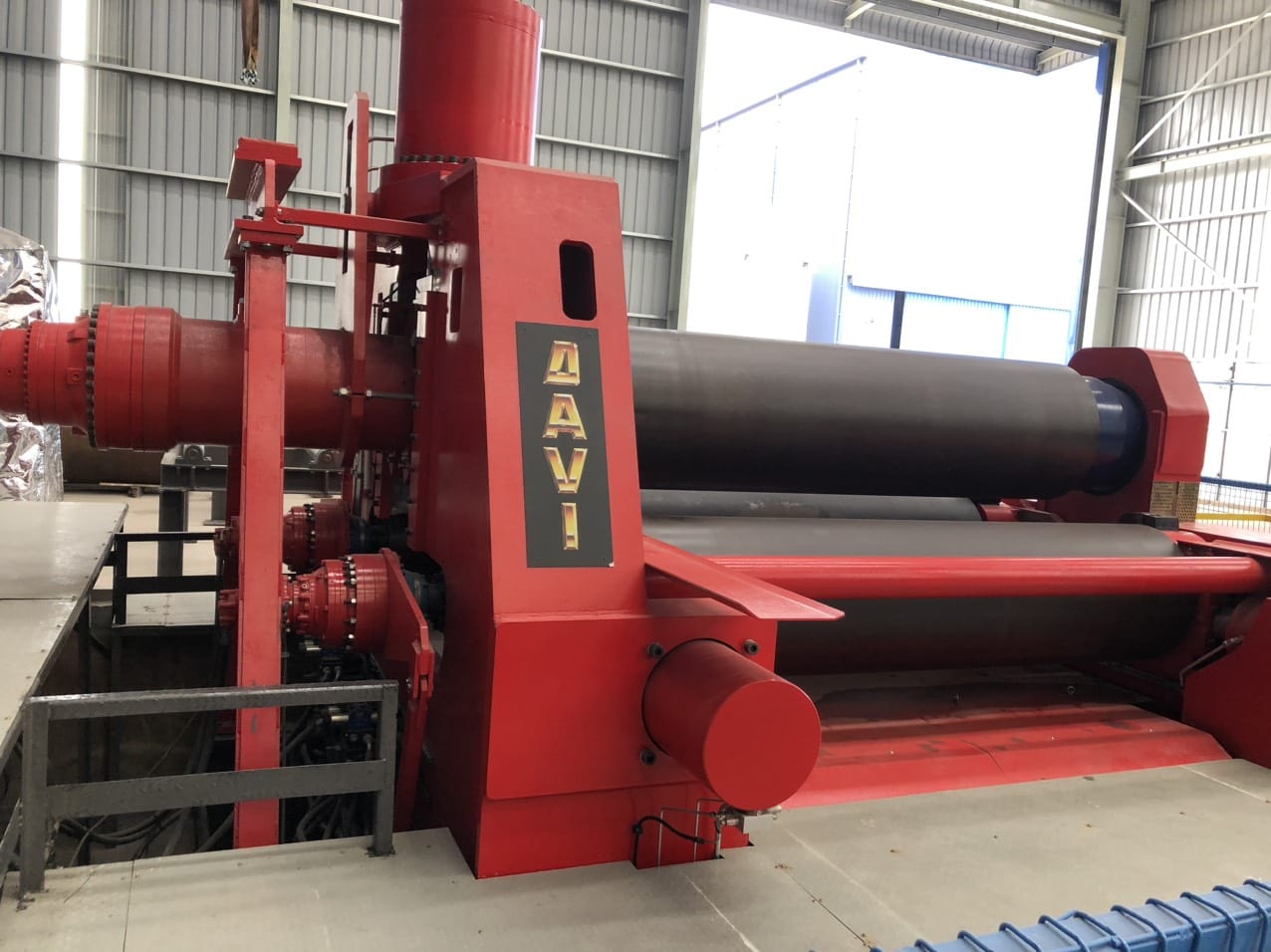DAVI MAV 3085 3 Roll Variable Axis Plate Rolling Machine – Year 2020 ...