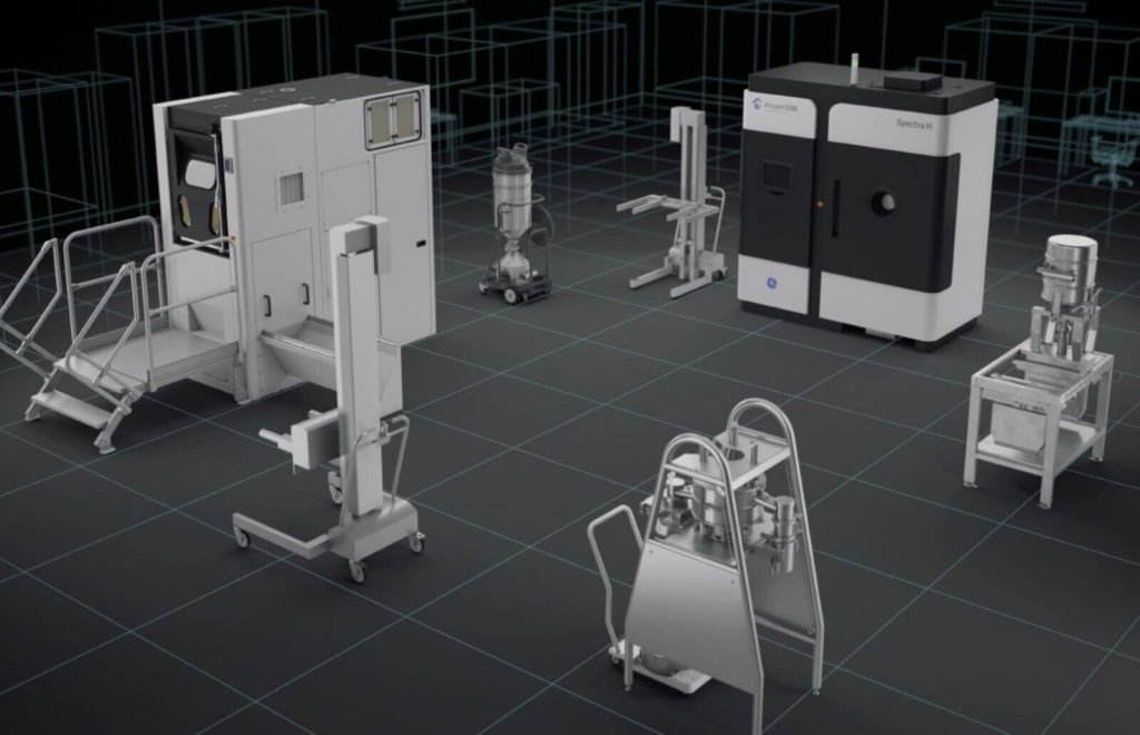 GE Additive Arcam EBM Q20plus eBeam Sintering 3D Metal Printer – Year ...