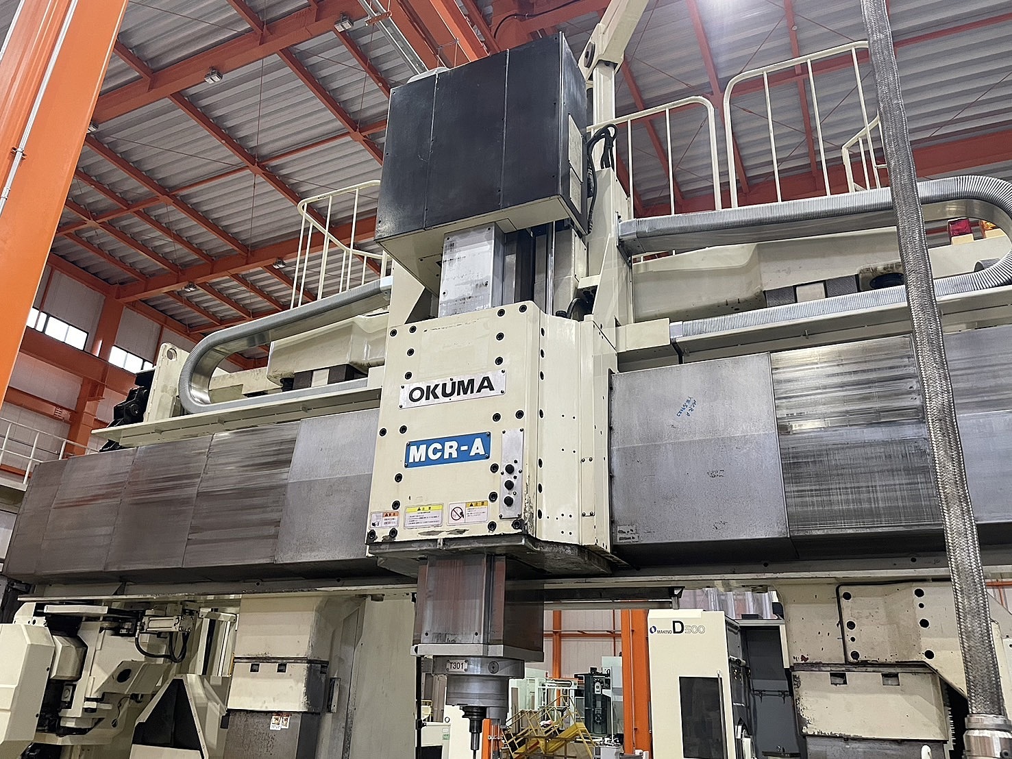 OKUMA MCR-20A CNC 5-Axis Double Column Vertical Machining Center – Year ...