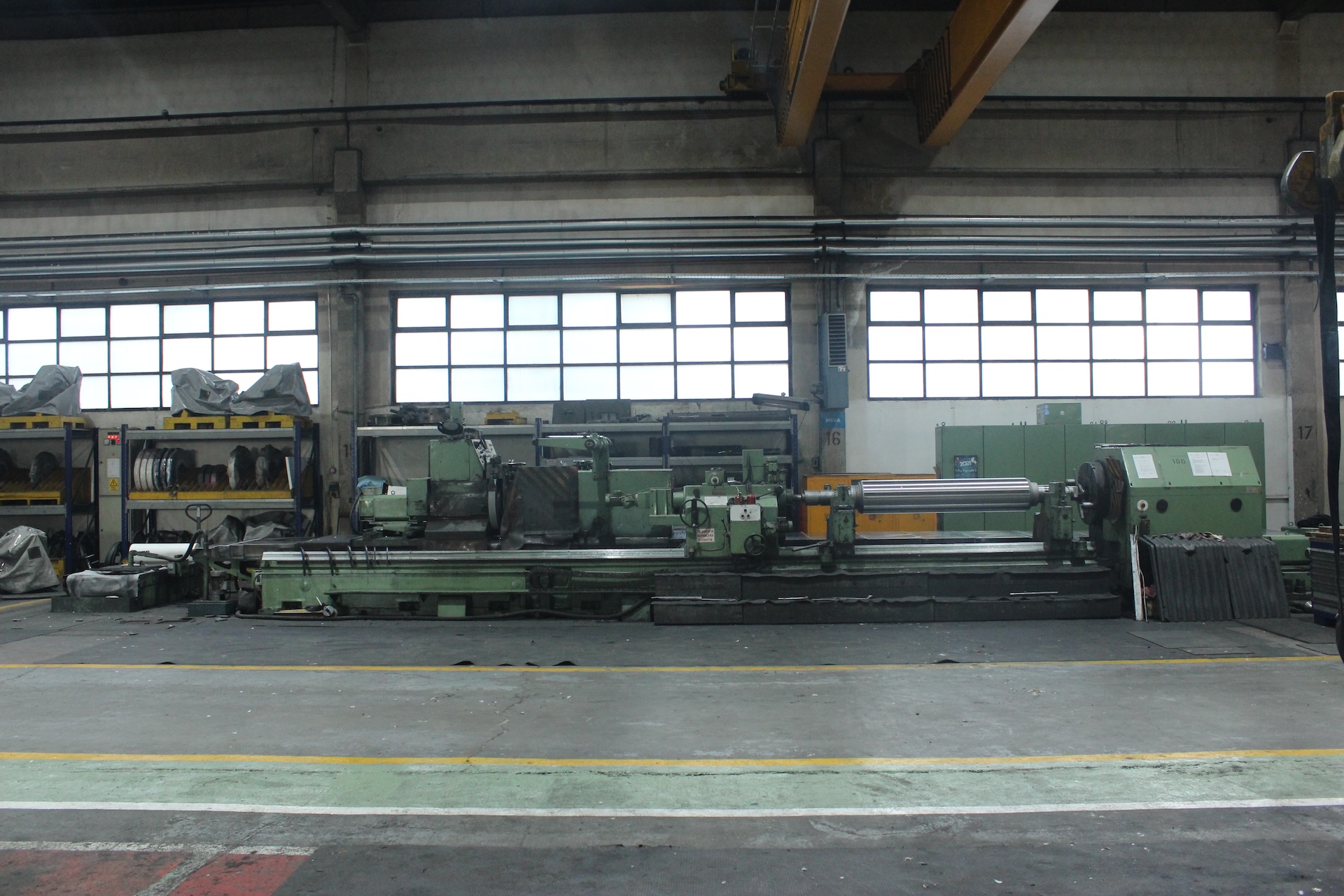 WMW Meuselwitz SAXW 1000 / X7000P Roll Grinding Machine – Year 1987 ...