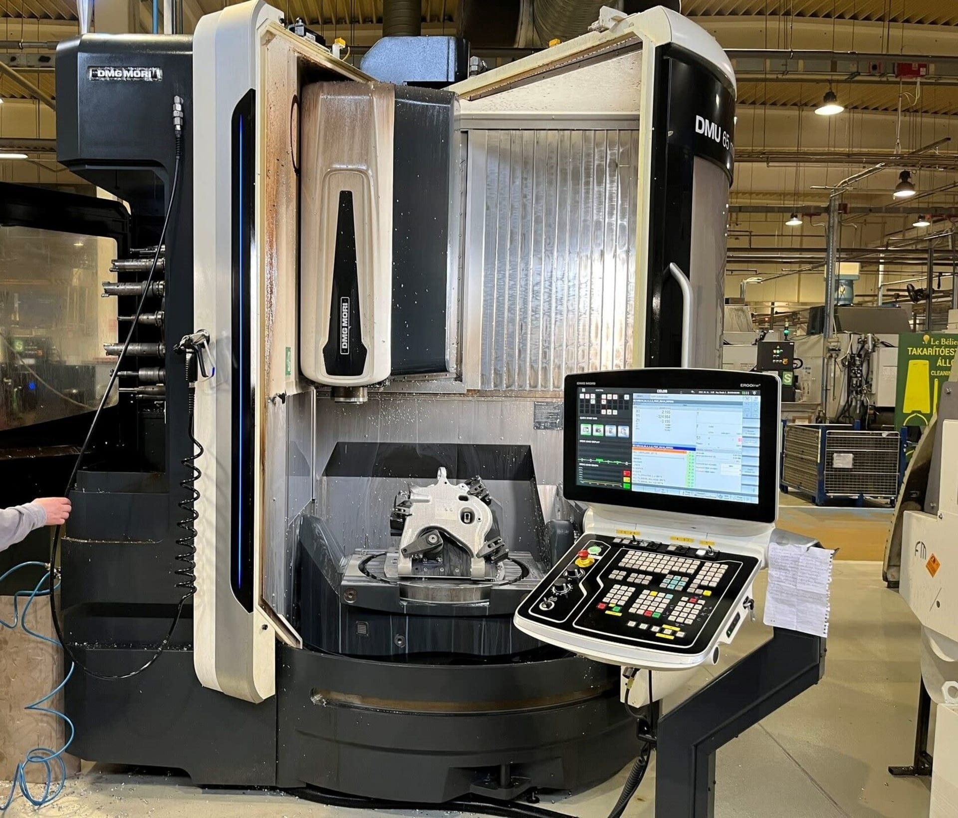 DMG MORI DMU 65 monoBLOCK CNC 5-Axis Vertical Machining Centre – Year ...
