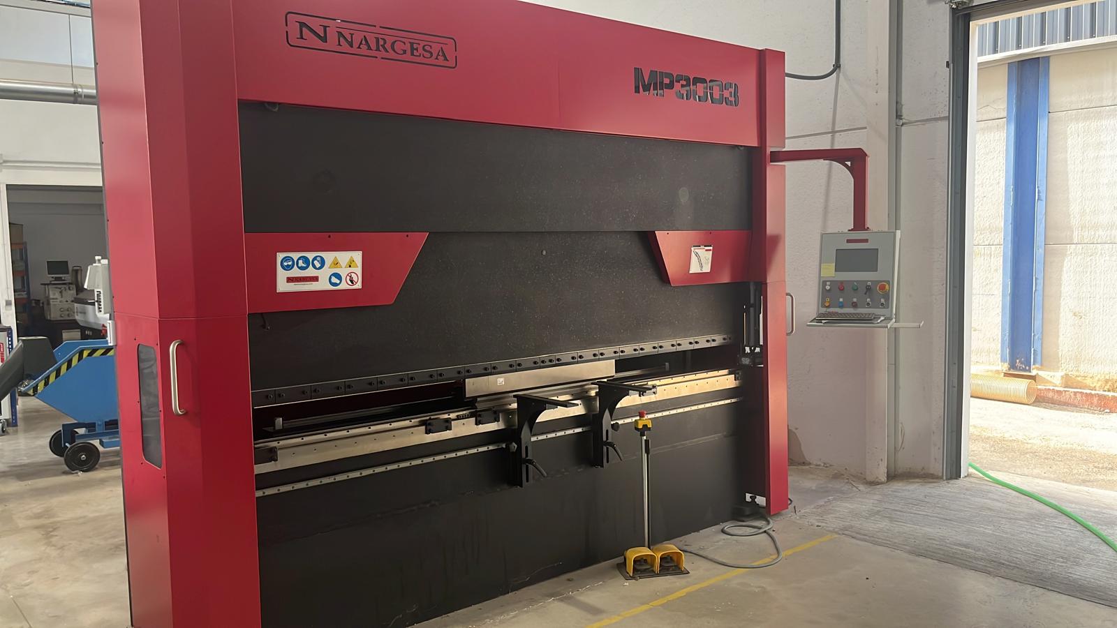 Nargesa MP3003 CNC Hydraulic Press Brake – Year 2022 – Cncbul.co.uk