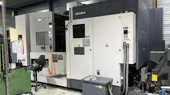 Okuma Space Center MA-600HB CNC Horizontal Machining Center – Year 2004 – Cncbul.co.uk