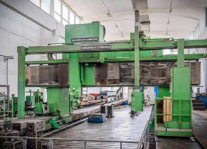 WALDRICH COBURG 17-10 GMF 450 CNC Portal Gantry Milling Machine 24.5 ...