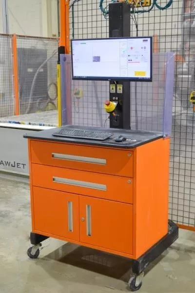 BACA Systems Robo SawJet V2.0 Complete Robot Granite Cutting Saw System ...