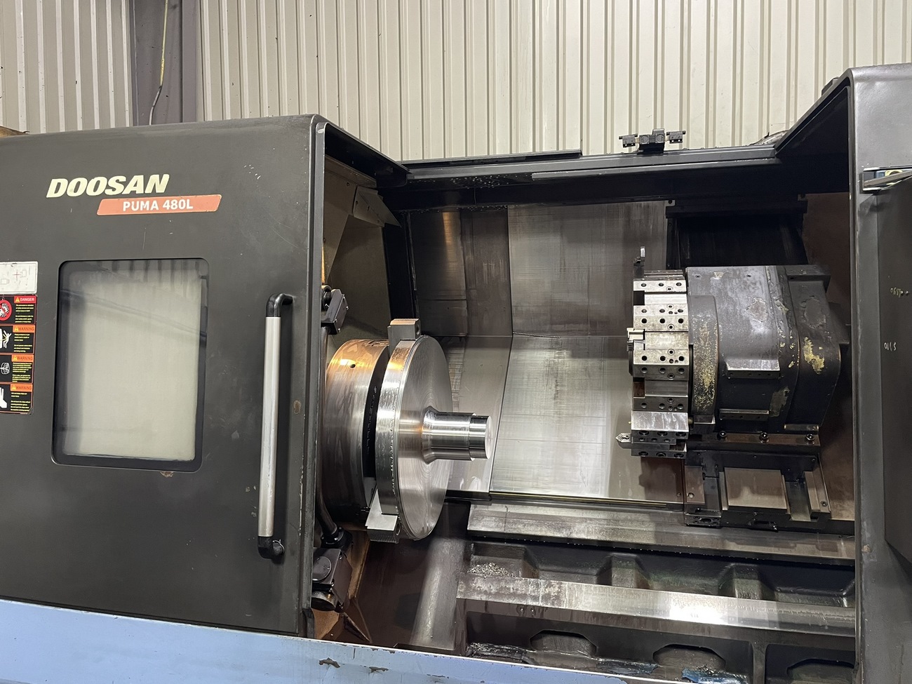 Doosan Puma 480L CNC Lathe – Year 2011 – Cncbul.co.uk