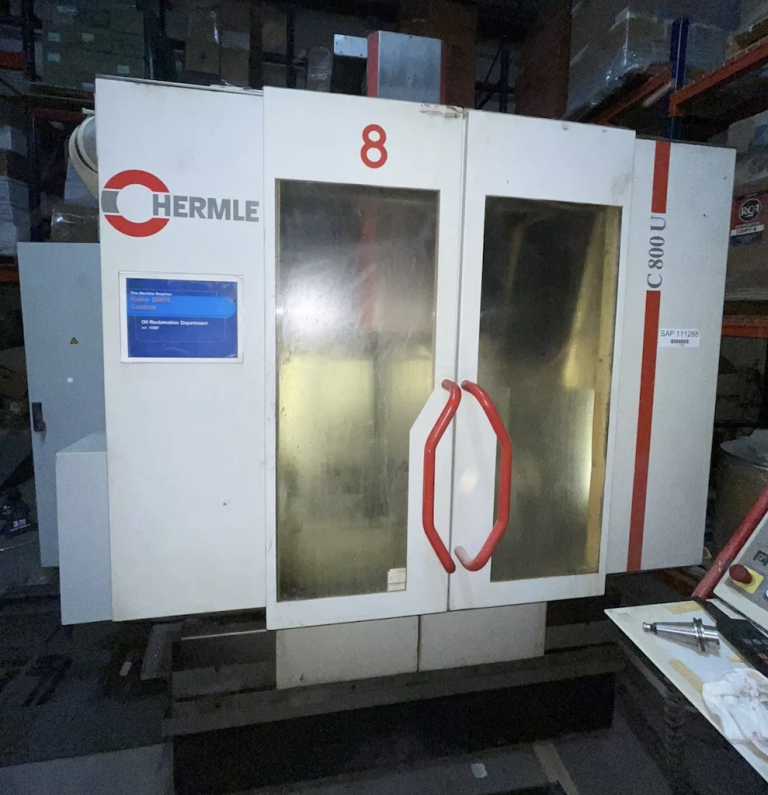 HERMLE C800 U CNC 5-Axis Vertical Machining Center – Year 2001 – Cncbul ...