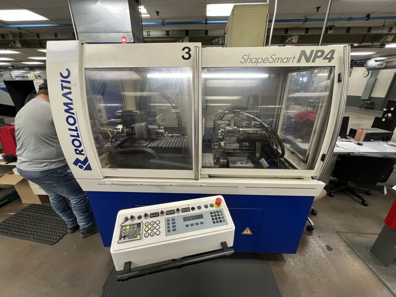 Rollomatic Shapesmart NP4 CNC Tool Grinding Machine Year 2006 – Cncbul ...
