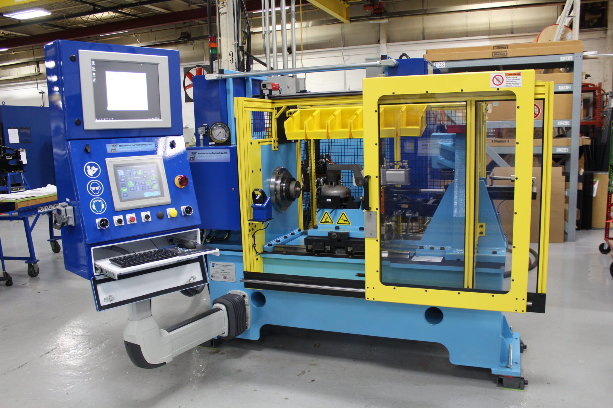 What is INERTIA FRICTION WELDER Machine?