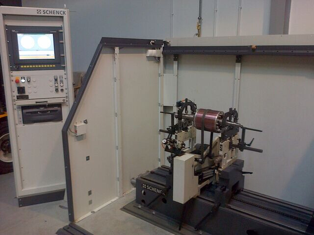 SCHENCK HM3BU Horizontal Hard-Bearing Balancing Machine – Year 2008 ...