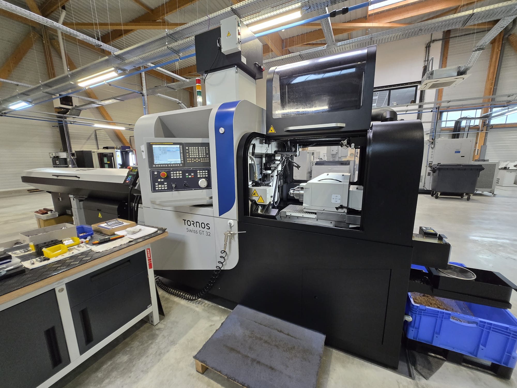 TORNOS Swiss GT32 CNC Swiss Lathe – Year 2021 – Cncbul.co.uk