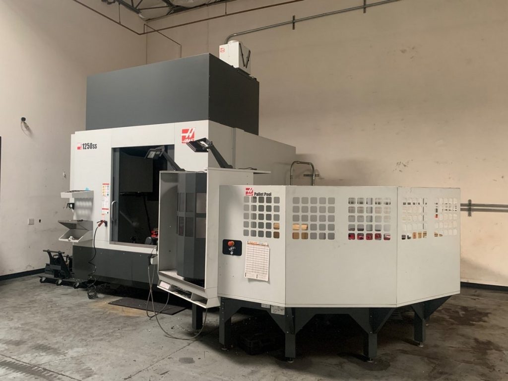 Haas UMC-1250SS CNC 5-Axis Vertical Machining Center with Pallet Pool ...