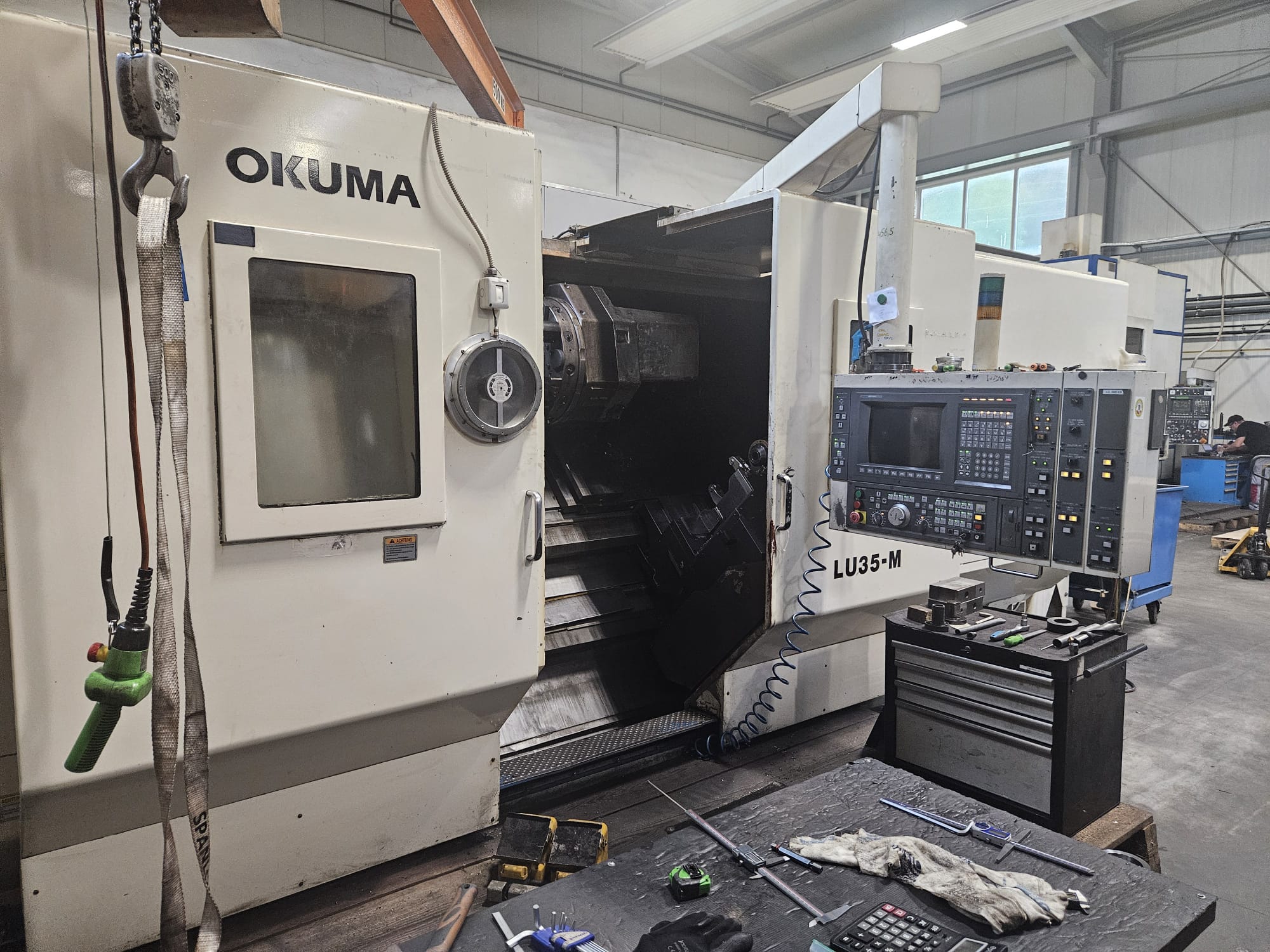 Okuma Impact LU35-M CNC Turning Center – Year 1999 – Cncbul.co.uk