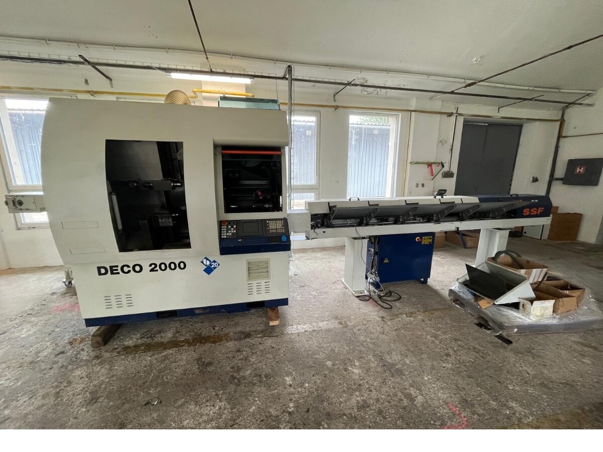 TORNOS DECO 2000/20 CNC Swiss Lathe – Cncbul.co.uk