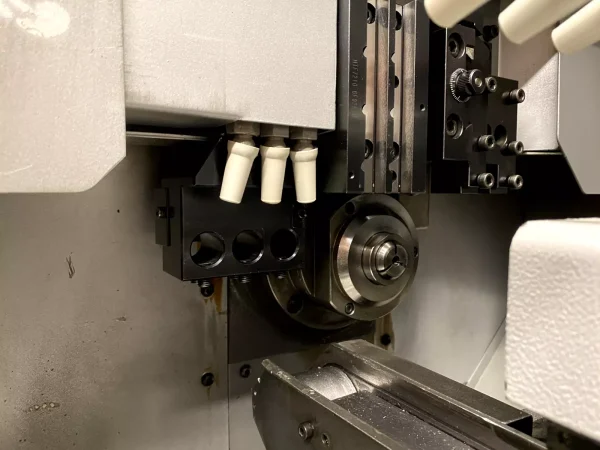 Citizen BL12 V CNC Swiss Lathe with Ikura Seiki Bartop Servo Bar Feeder ...