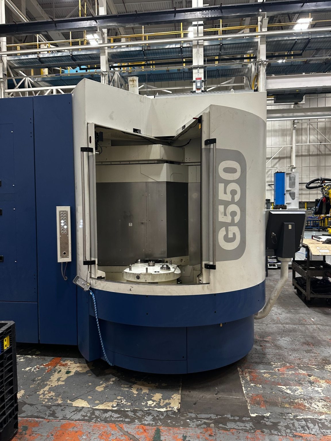 Grob G550 CNC 5-Axis Horizontal Machining Center with Pallet Changer ...