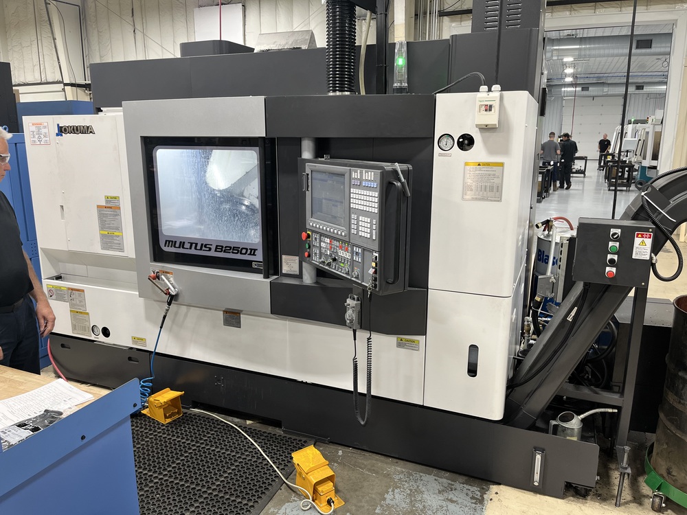 Okuma Multus B250II-1SW/750 CNC MultiTasking Turn-Mill Center – Year ...