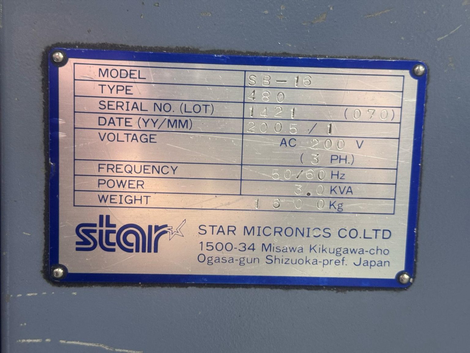 STAR SB-16 CNC Swiss Lathe with FMB MINIMAG 3200/A Bar Feeder NSK MS ...