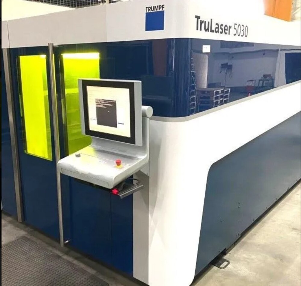 Trumpf TruLaser 5030 CNC Fiber Laser 8kW – Year 2017 – Cncbul.co.uk